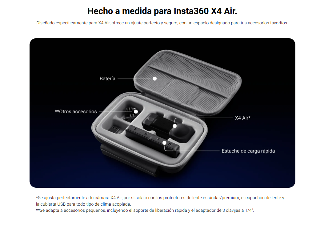 Estuche de transporte para X4 Air | Ebest