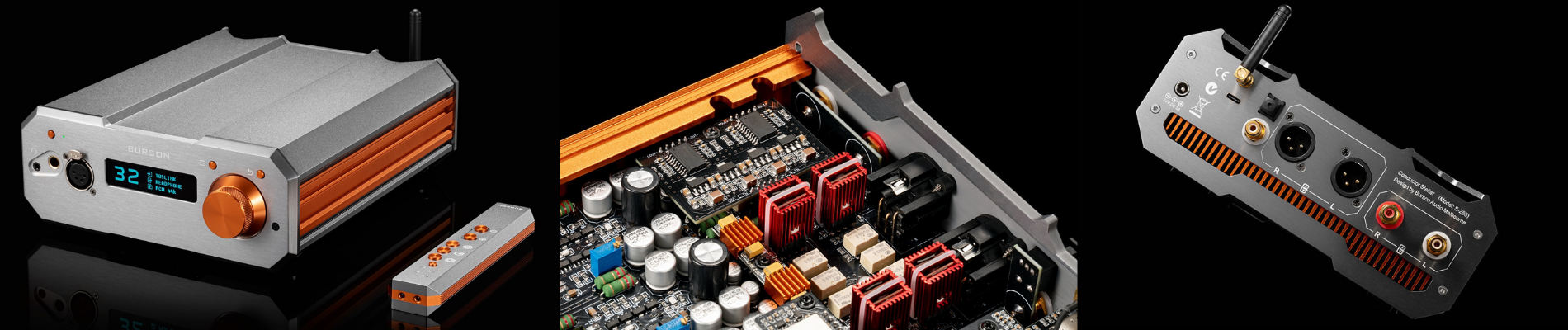 Conductor Stellar Deluxe Dac y Amplificador Burson Clase A–8w Potencia ...